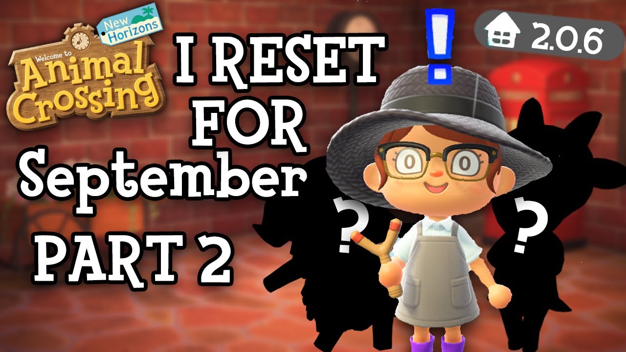 I Reset My Island After 3 Years Of Animal Crossing! - YouTube