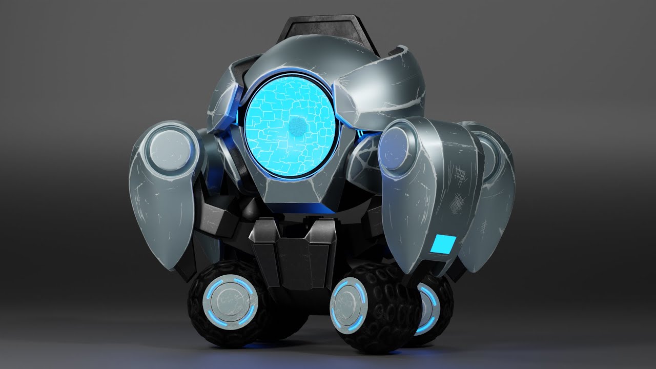Alarmbot Modeling & Texturing Showreel. - YouTube