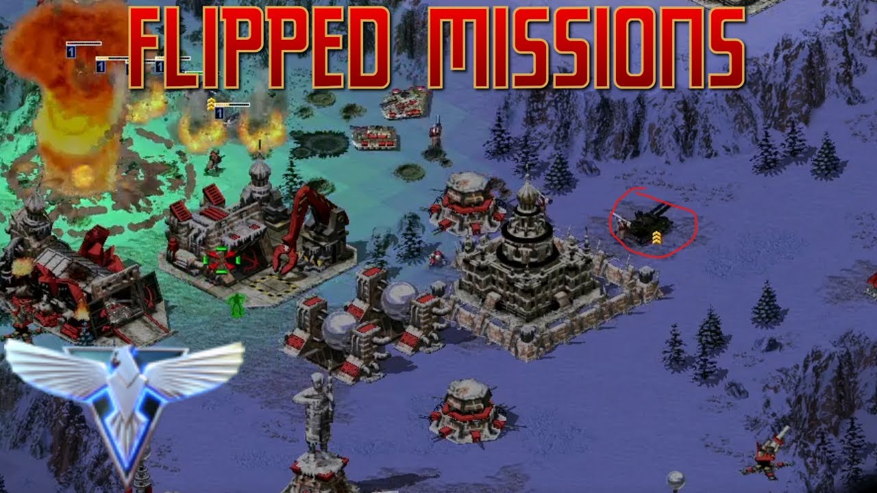 Red Alert 2 Flipped Missions - Allied Mission 7: Chrono Defense (Hard ...