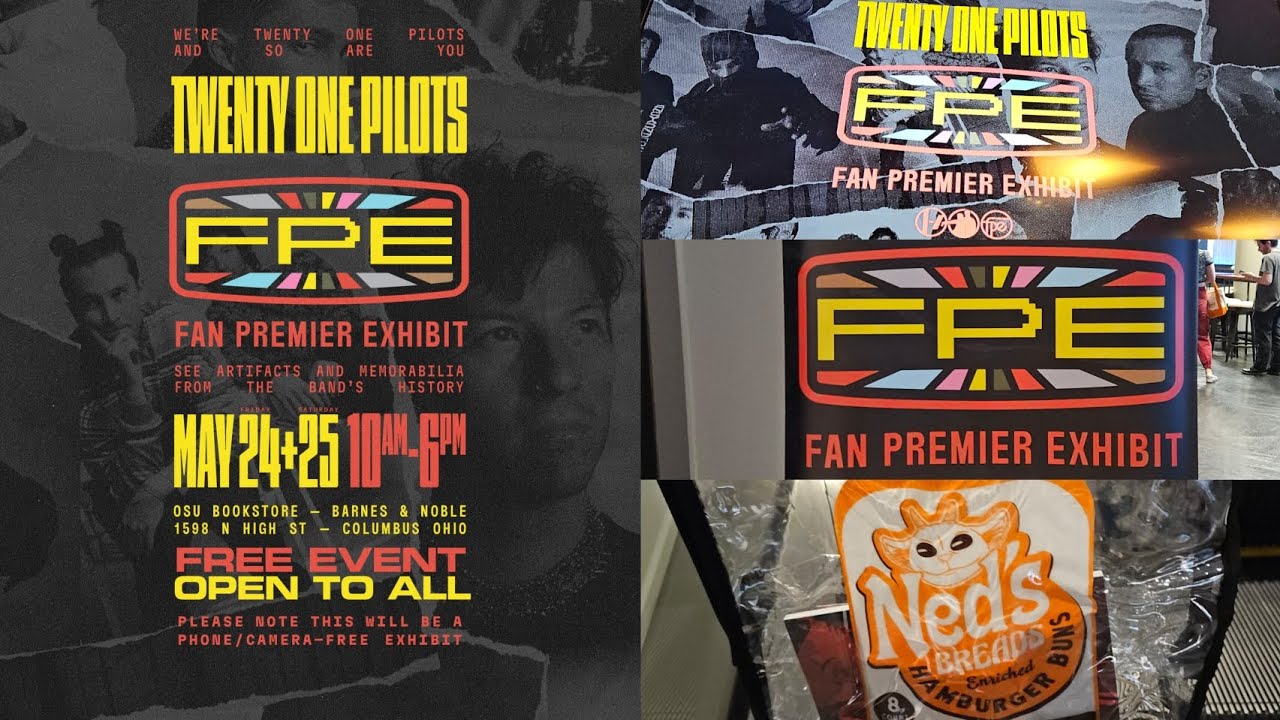 Twenty One Pilots Fan Premier Exhibit at Barclays Center Brooklyn, NY ...