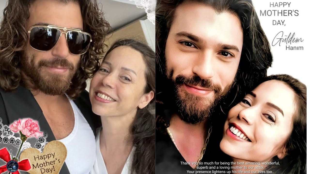 Today Can Yaman celebrated his Mother Day Guldem Yaman💥💥🌹 - YouTube