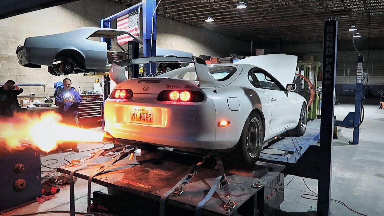 Supra Dyno Date!! - YouTube