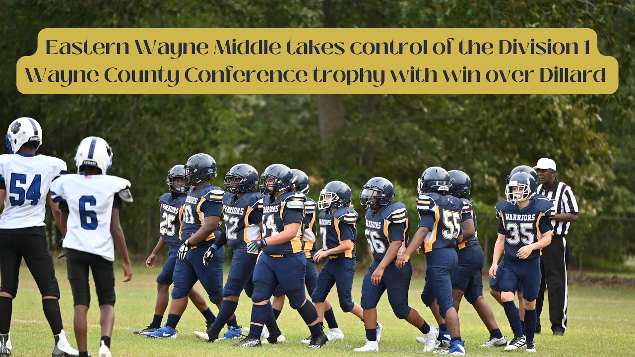 MIDDLE SCHOOL FOOTBALL! Eastern Wayne Middle breaks losing streak to ...