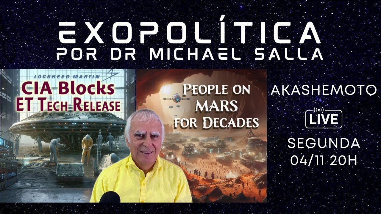 Exopolítica Dr Michael Salla, Semana 04 nov 2024 - EM PORTUGUÊS - YouTube