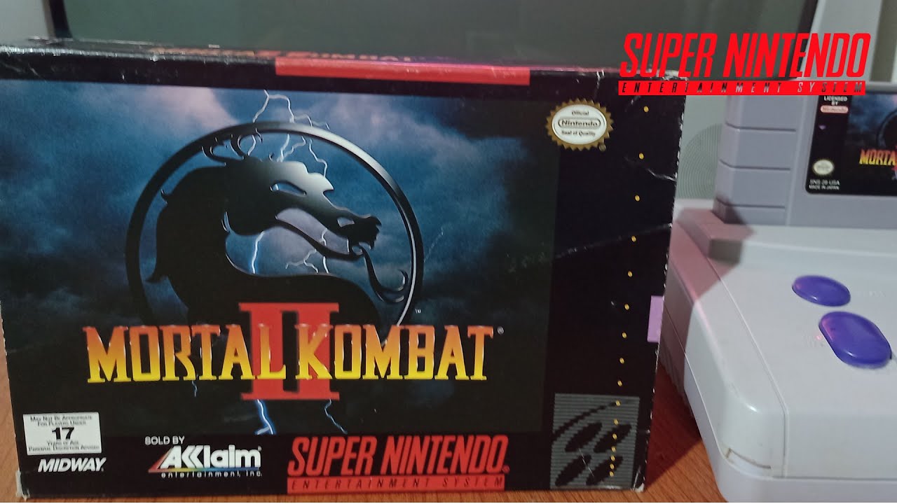 Mortal Kombat 2 | Super Nintendo | Shang Tsung | Original Hardware ...