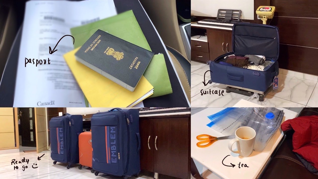 GOT MY STUDY PERMIT | Packing SUITCASE 🧳 INTERNATIONAL STUDENT moving ...