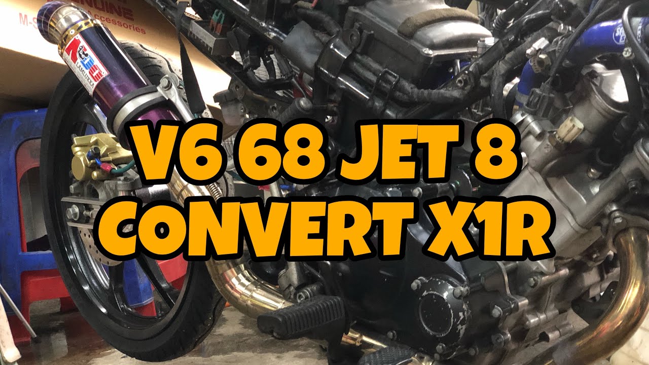 LC135 V6 68MM JET 8MM CONVERT YAMAHA X1R | BANYAK KENA REPAIR - YouTube