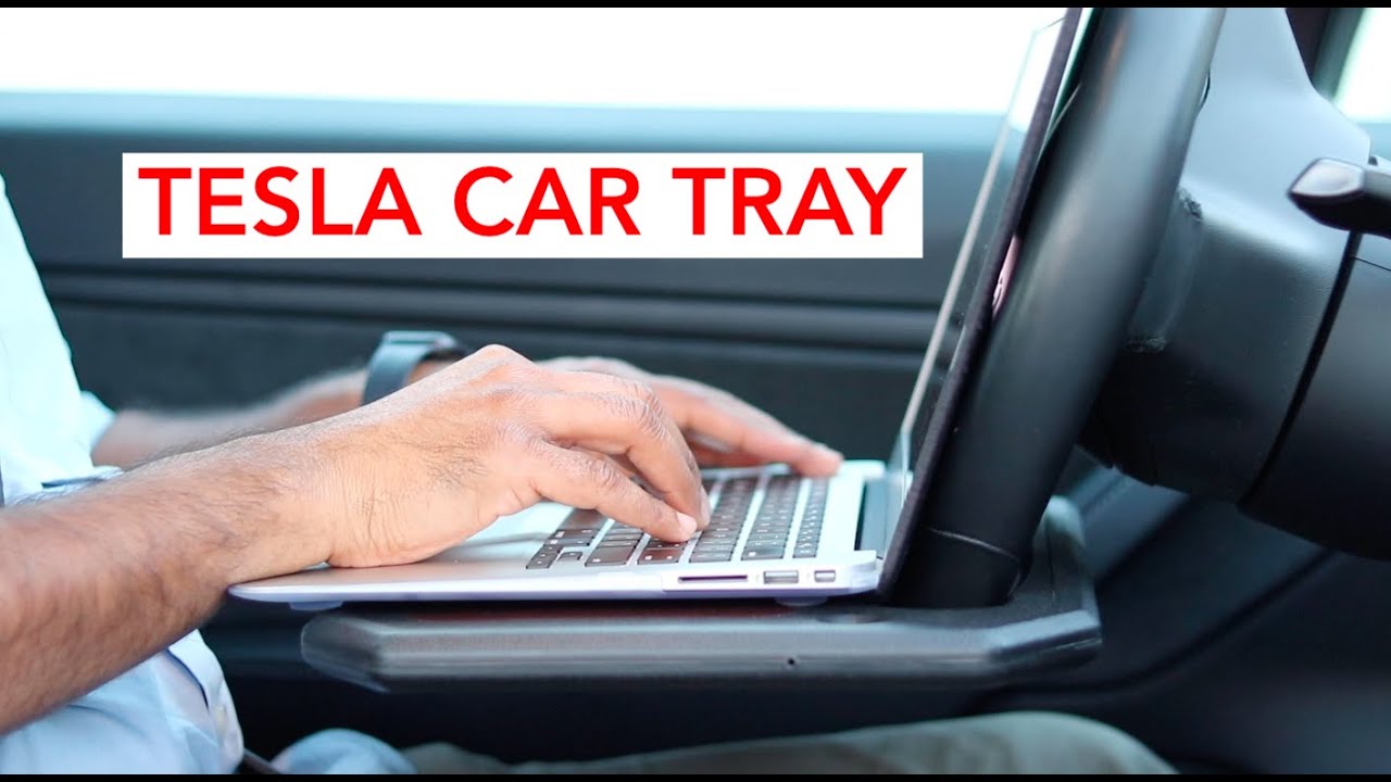 Tesla CarTray: Make the best of your Tesla when parked. - YouTube