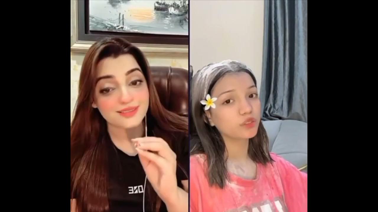 saba shah new entertaining video live on tiktok - YouTube