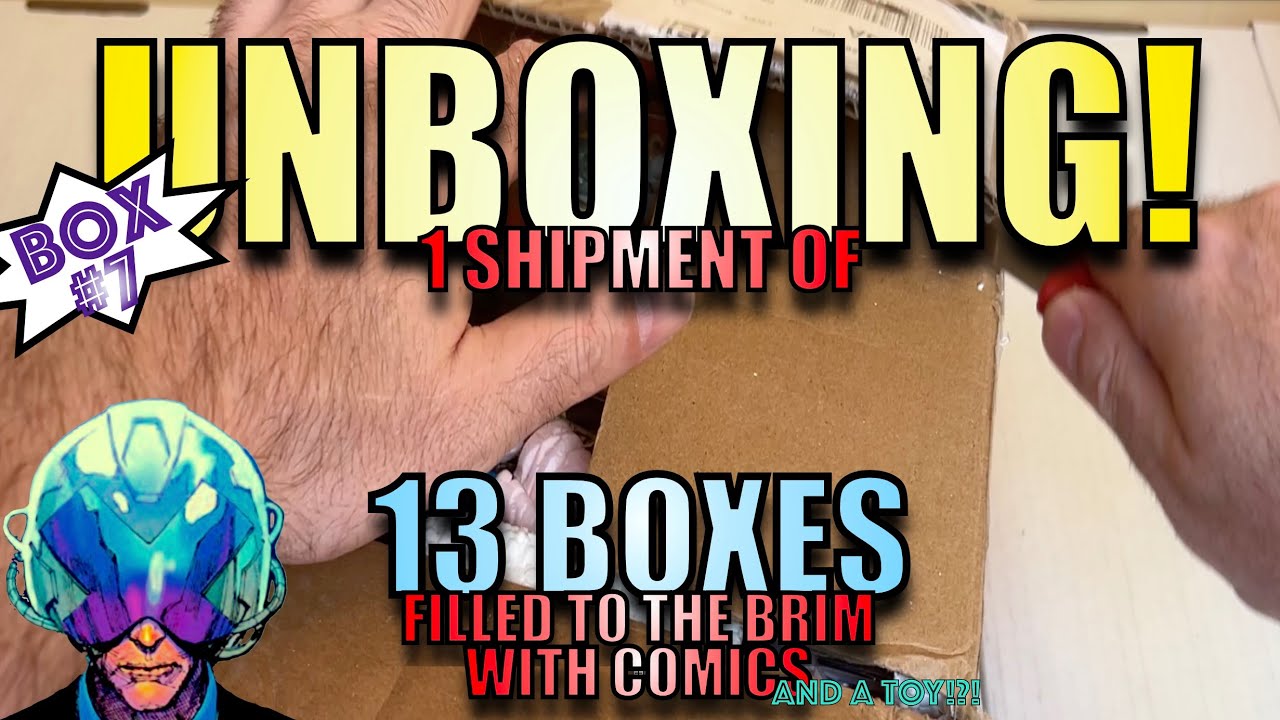 Mail Call: Unboxing Comics - [ 1 Shipment, 13 Boxes - Box #7 ] - YouTube