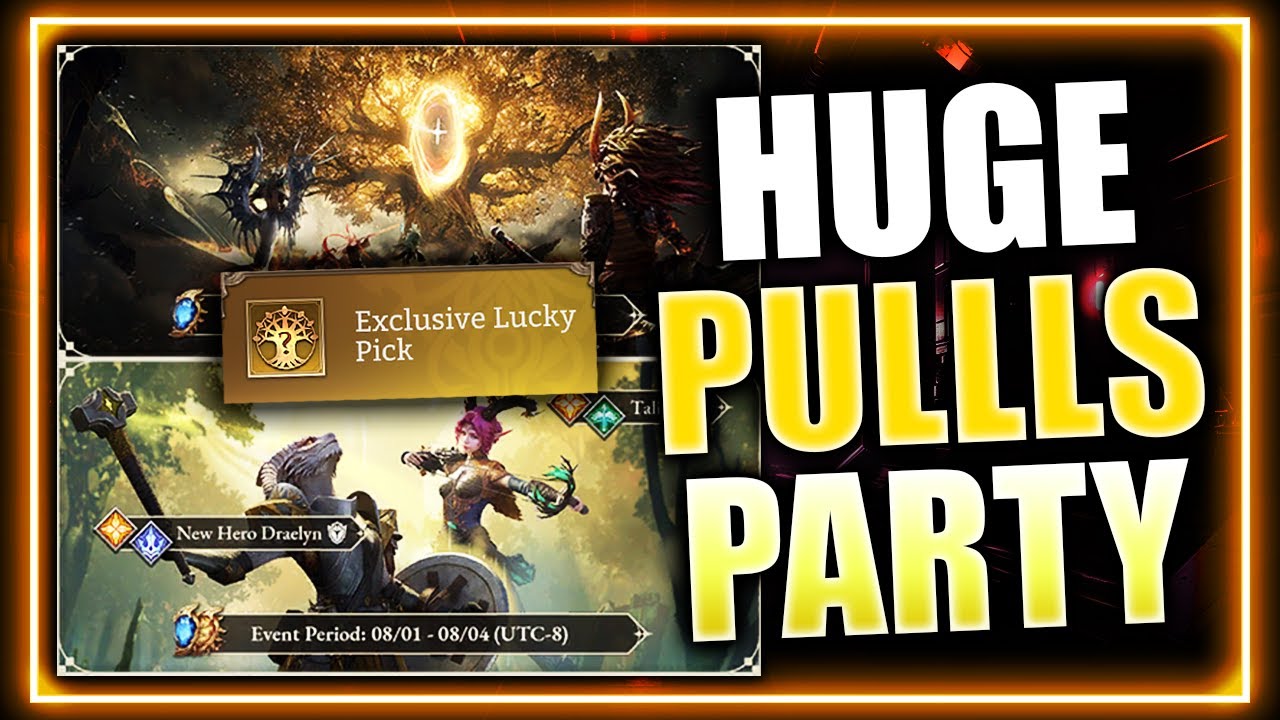 LIMITED EXCLUSIVE SELECTOR! + Draelyn x Talin - LIVE Pulls Party #WoR ...