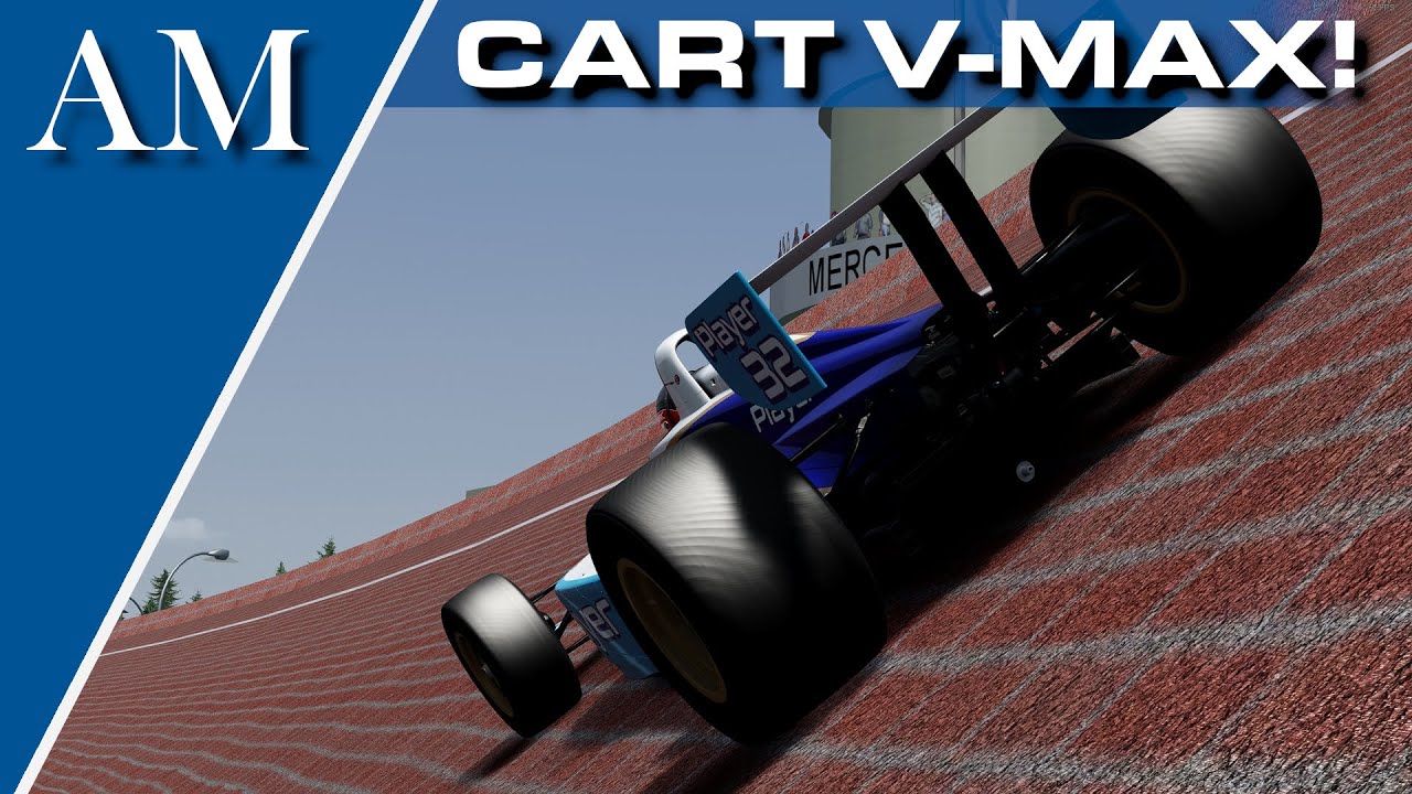 HOW FAST COULD A 90S INDYCAR GO? 1999 CART Top Speed Run at AVUS - YouTube