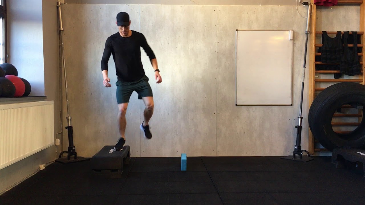 Drop Jump to Lateral Jump and Landing - YouTube