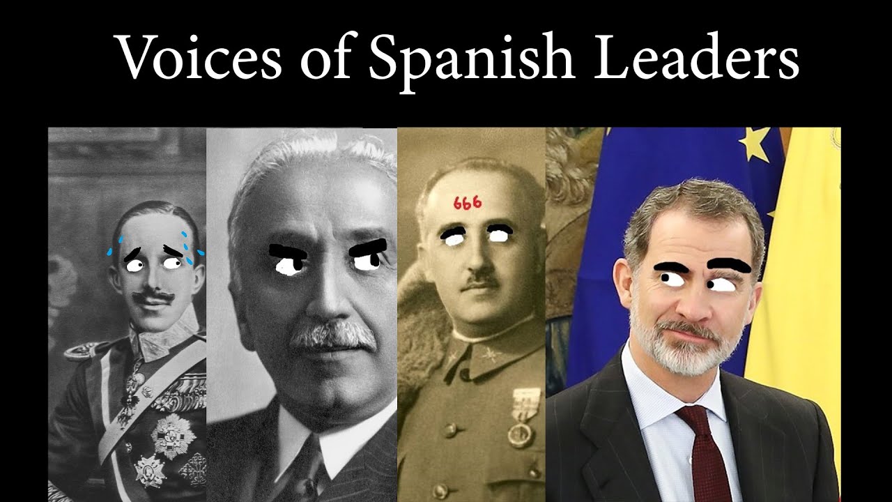 Sounds of Spain - Voices of 10 Spanish Leader - YouTube