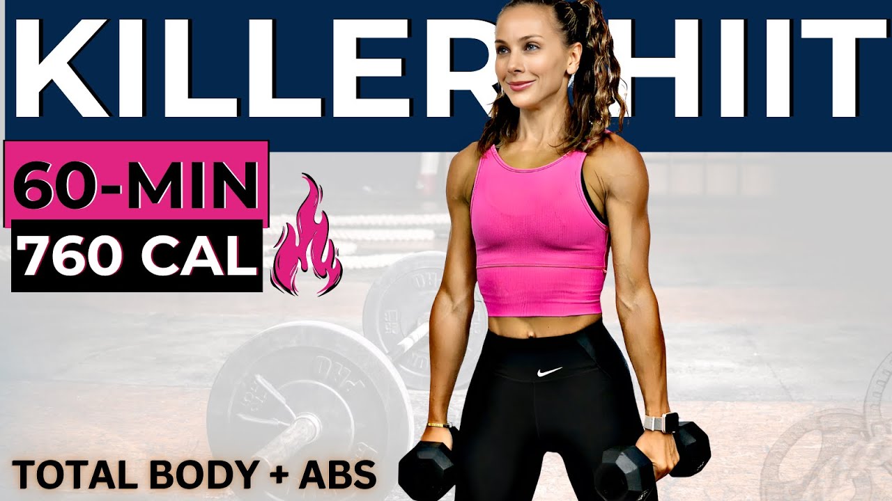 60-MIN TOTAL FAT KILLER Workout: Fast Weight Loss, Lean Muscle Building ...