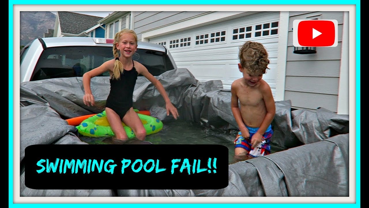Swimming Pool Fail | Mower Moments Vlog - YouTube