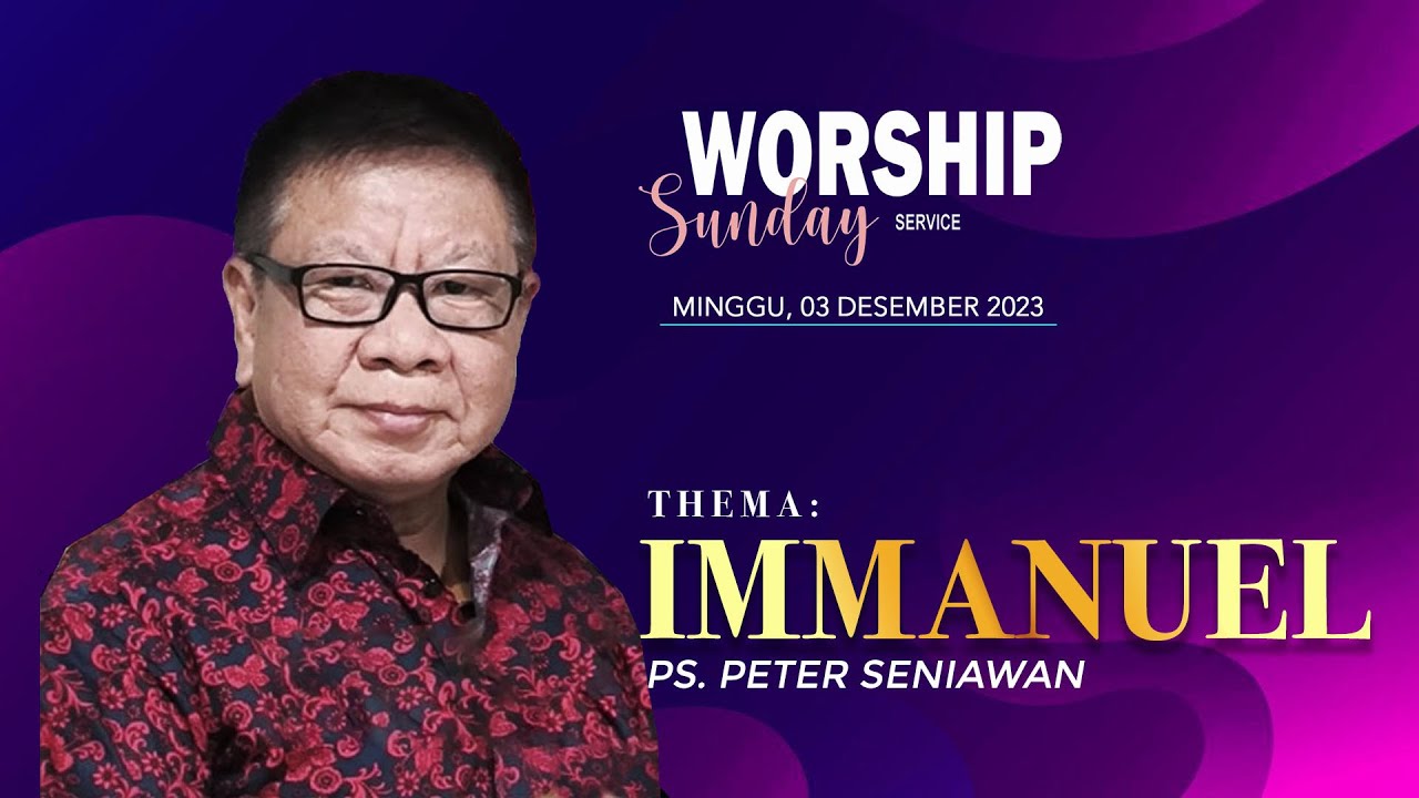 Immanuel | Ps. Peter Seniawan - YouTube