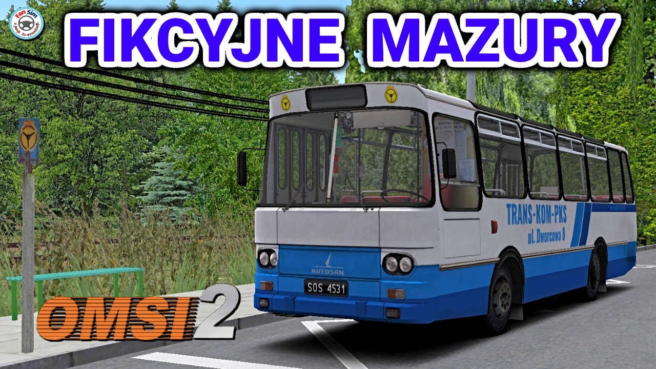 AUTOSAN H9-35 w OMSI 2 🚌 FIKCYJNE MAZURY - YouTube