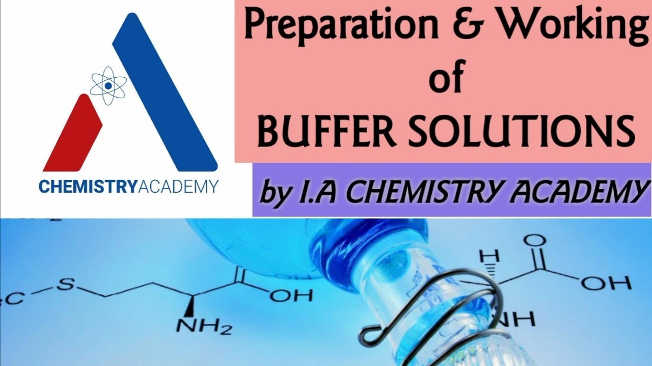 Preparation and Working of Buffer Solutions|Types and Applications of ...