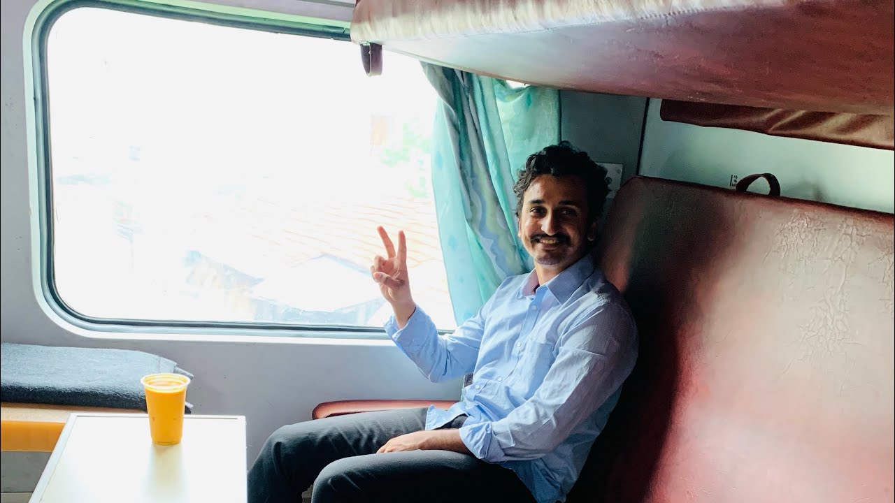 FIRST AC യിൽ ഒരു ആഡംബര ട്രെയിൻ യാത്ര/ Private Room FIRST AC COUPE # ...