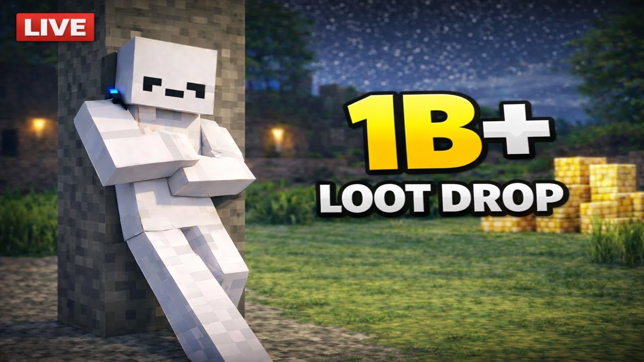 1B + LOOT DROP DONUT SMP [ STARTING NOW ] - YouTube