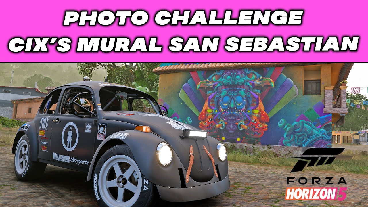 CIX’S MURAL in SAN SEBASTIAN LOCATION in Forza Horizon 5 | Photo ...