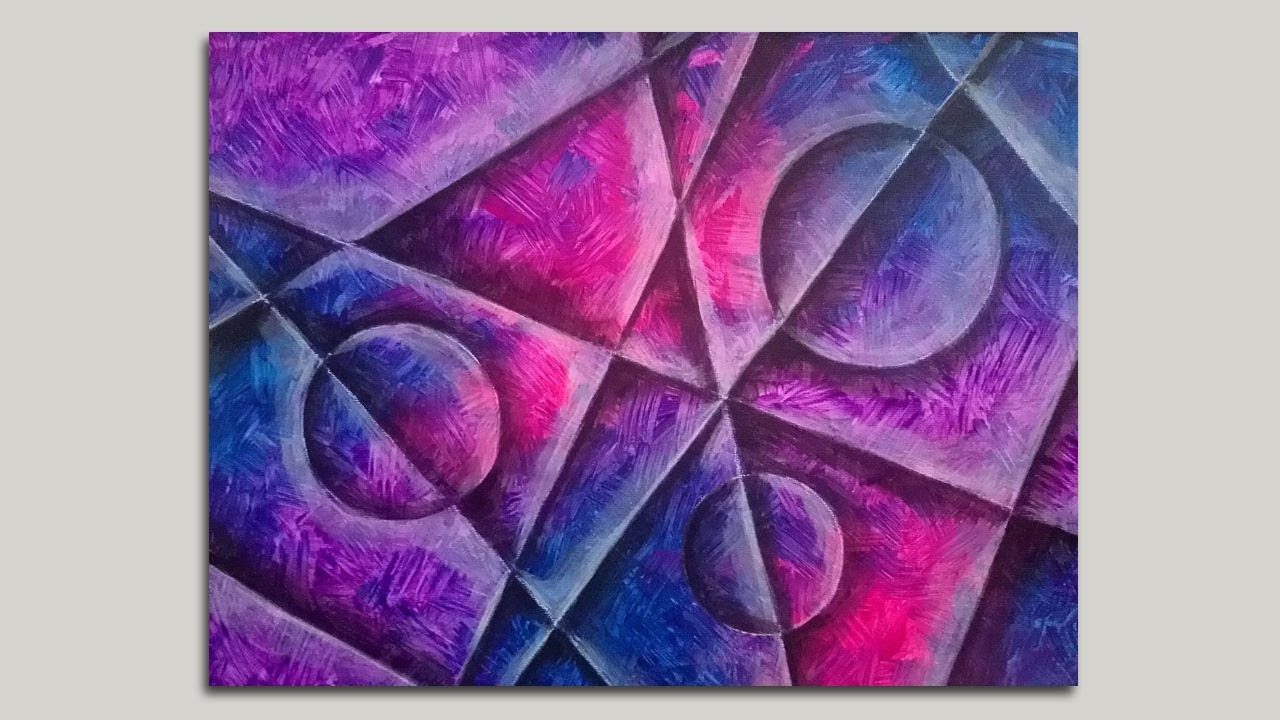 Orbs And Lines Abstract Painting Shading Highlighting With Acrylics orbs-and-lines-abstract-painting-shading-highlighting-with-acrylics