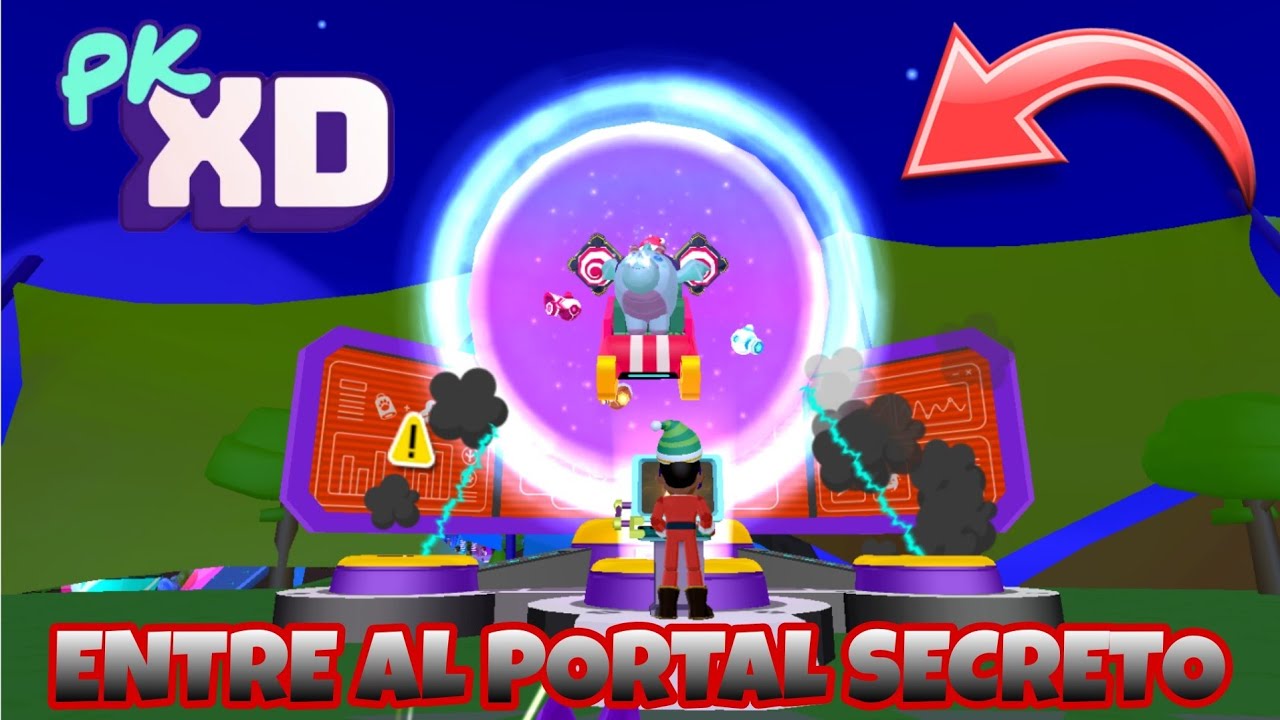 ENTRE AL PORTAL SECRETO DE LA ACTUALIZACIÓN NAVIDAD PK XD ☃️ - YouTube