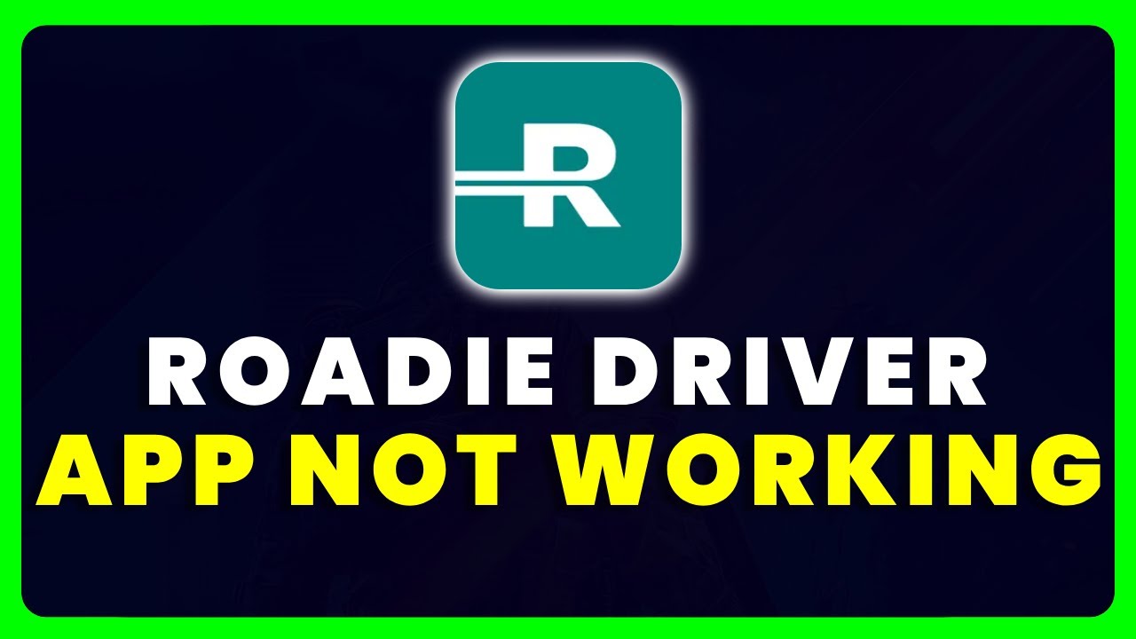 Roadie App Not Working: How to Fix Roadie Driver App Not Working - YouTube
