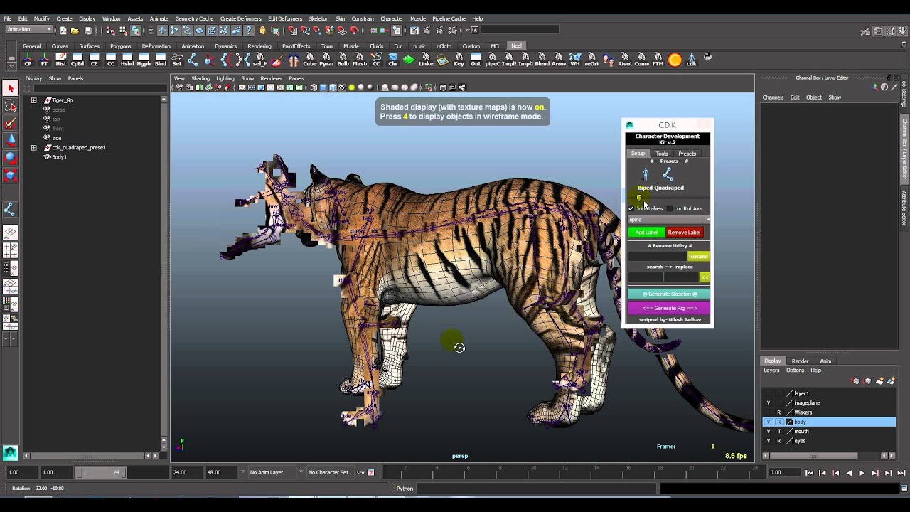Tiger rig CDK - YouTube