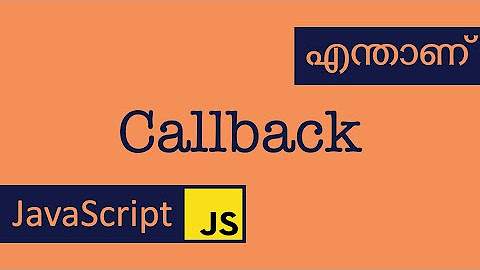 JavaScript for Interview | ES6 | Malayalam - YouTube