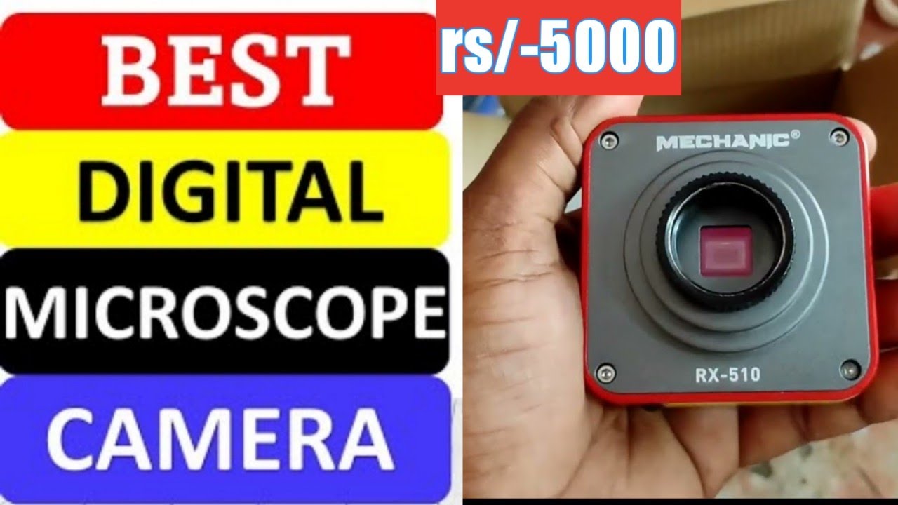 Mechanic RX-510 51Mp Microscope Camera Unboxing+Setup/Review in Hindi ...
