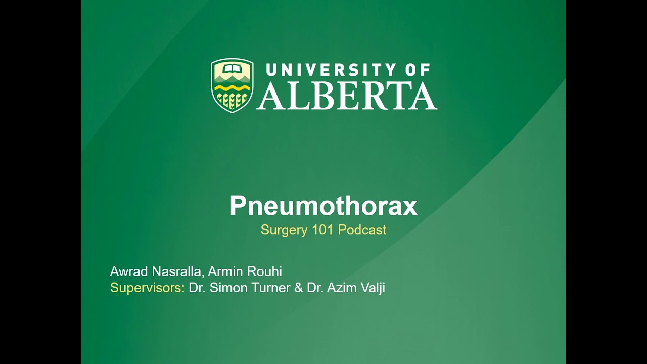 Pneumothorax Youtube