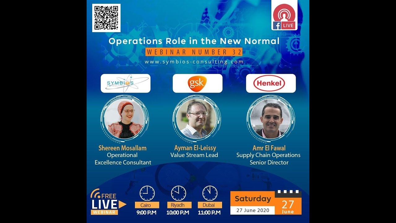 Operations Role in the New Normal- Webinar 32- Symbios Consulting Free ...