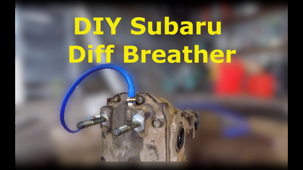 Offroad Forester Project Ep3. Diff Breathers - YouTube
