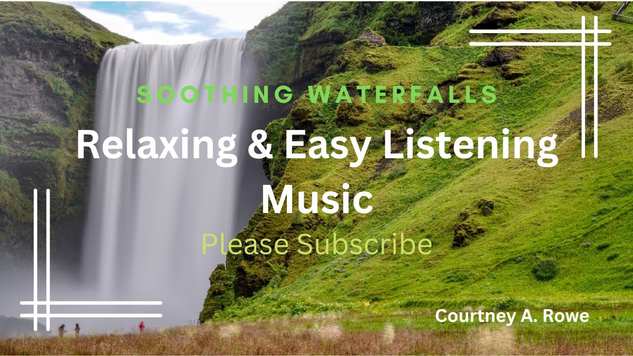 Beautiful Waterfall ~ Total Relaxation ~ Calming Waterfall - YouTube