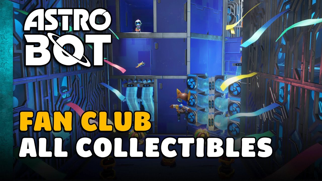 Astro Bot - Fan Club All Collectible Locations (All Bots, Puzzle Pieces ...