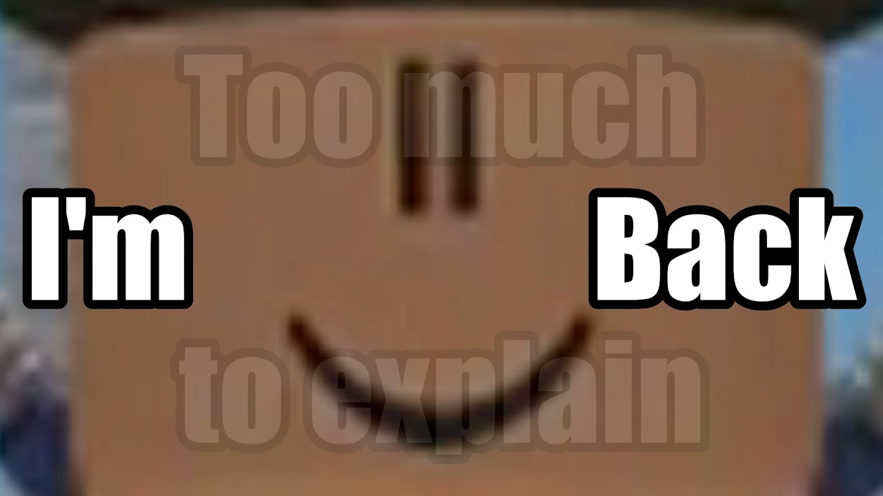 I'm back (Voice Log) - YouTube