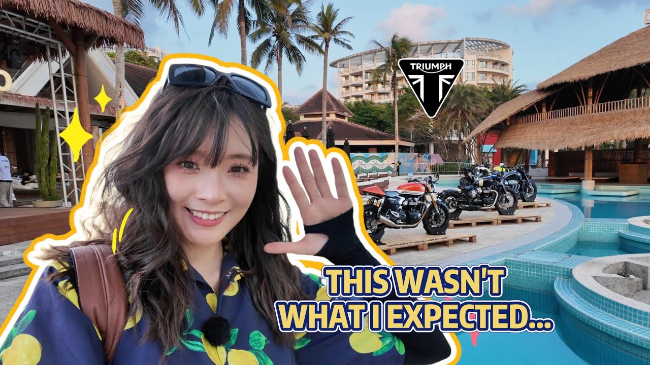 Triumph’s carnival in China ｜ Beach Racing, Custom Bikes & More - YouTube