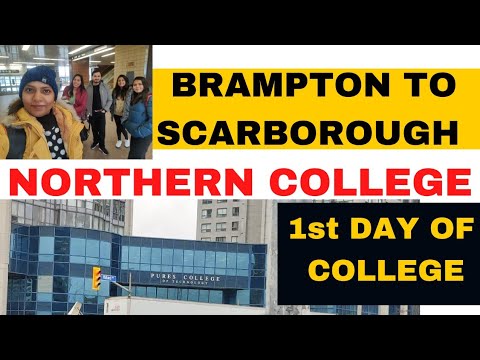Northern Pures College / Brampton to Scarborough by Bus / First Day Of ...