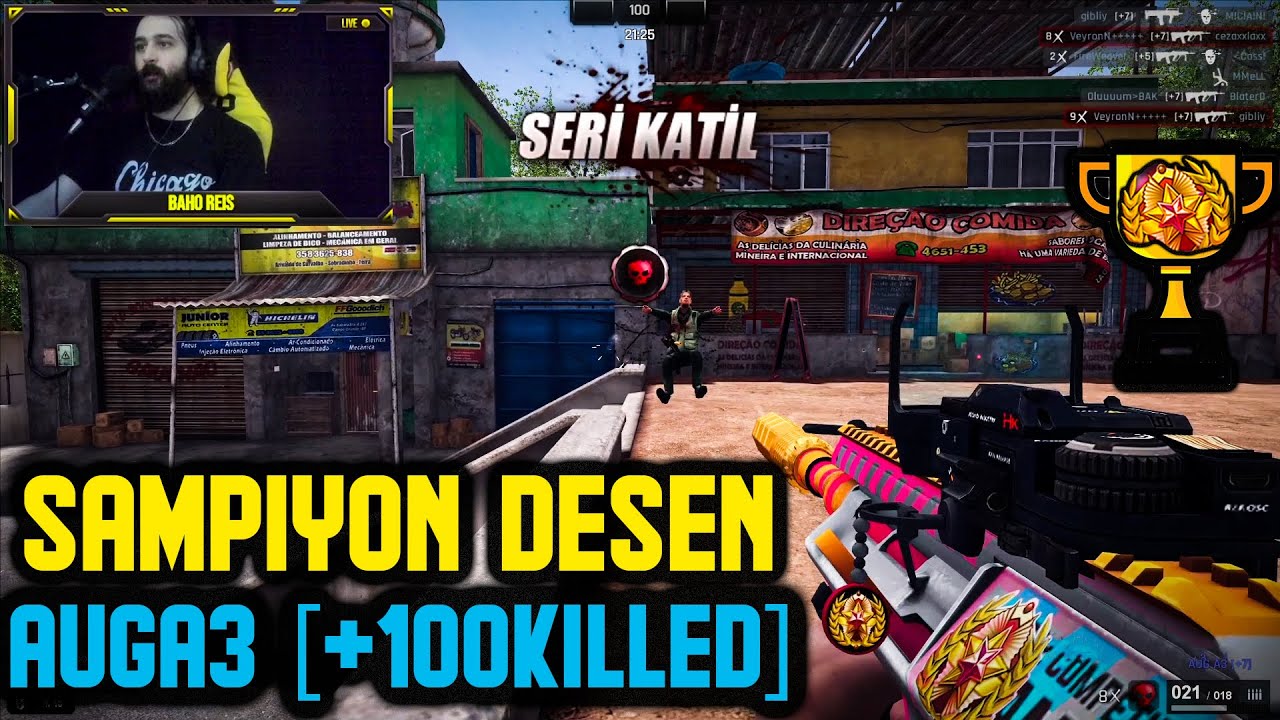 ŞAMPİYON DESENLE OYNADIM🥇🥇🥇 / HERKES TEK FAVELA(BREZİLYA) GAMEPLAY / ZULA - YouTube