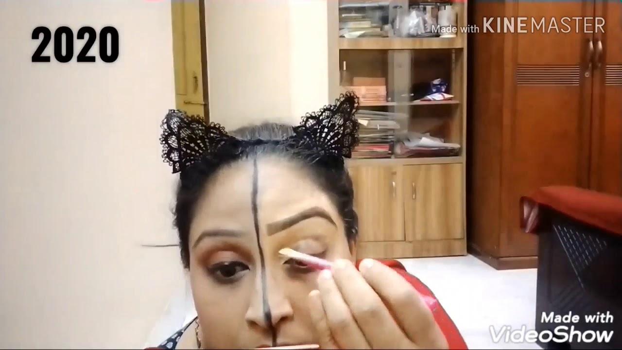 Full Face Glam Makeup 2010 Vs 2020 Youtube