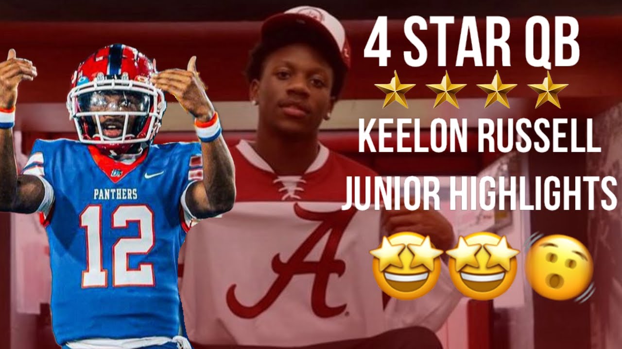 4 Star QB Alabama Commit Keelon Russell High School Highlights ...