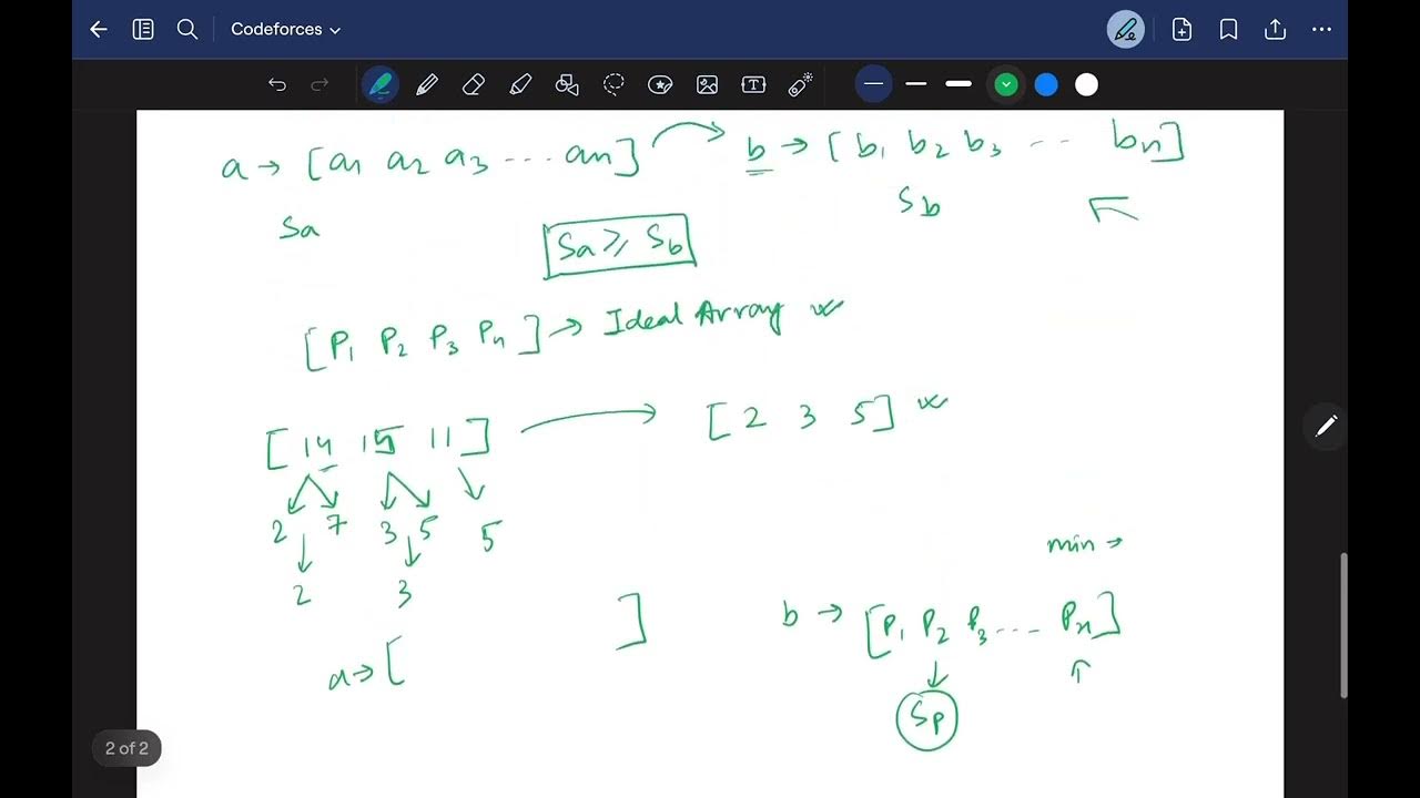 D. Array and GCD | Educational Codeforces Round 178 | Number theory, Greedy - YouTube