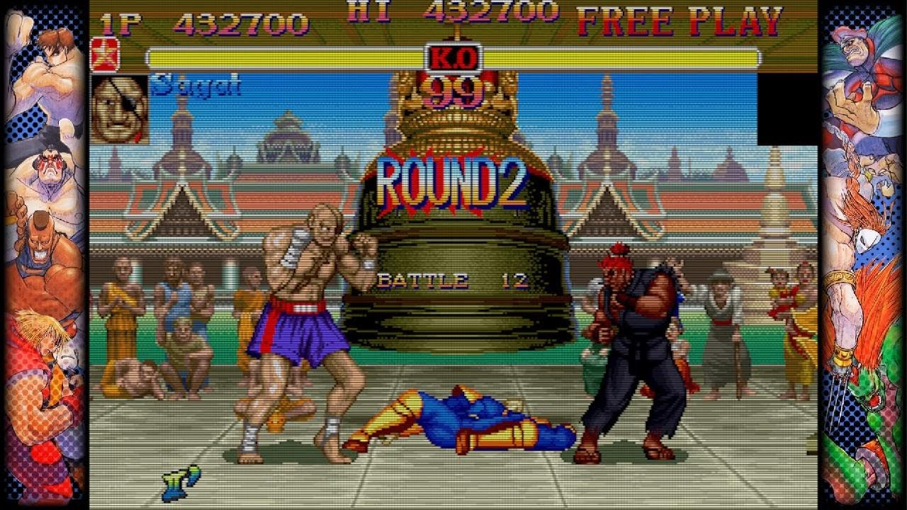 Sagat CE vs Gouki Hardest SF2 Hyper CAPCOM FIGHTING COLLECTION - YouTube