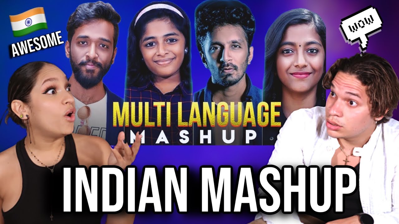 HER VOICE IS UNREAL! Waleska & Efra react to Multilanguage Indian ...