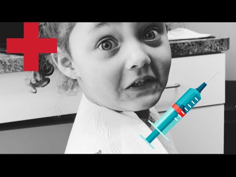 Our brave doctors visit!! We got shots! - YouTube