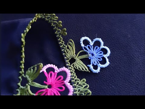 39.model- çiçekli yazmalara şahane oya modeli