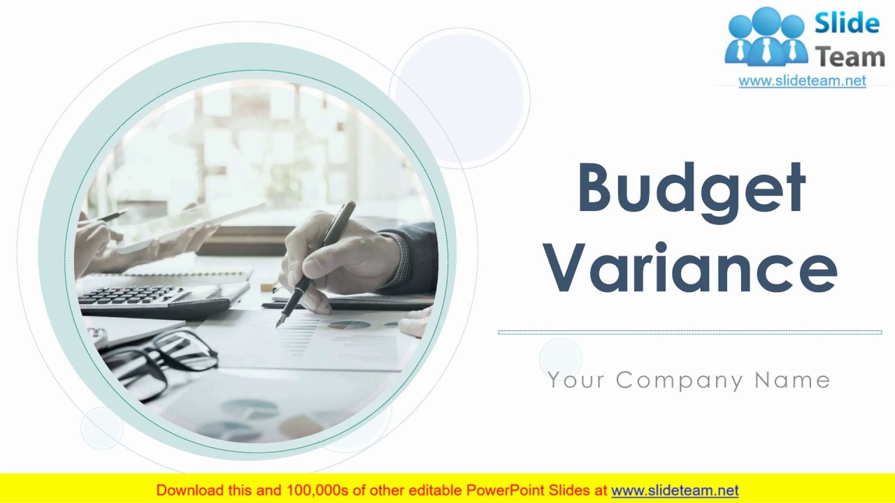 Budget Variance PowerPoint Presentation Slides - YouTube