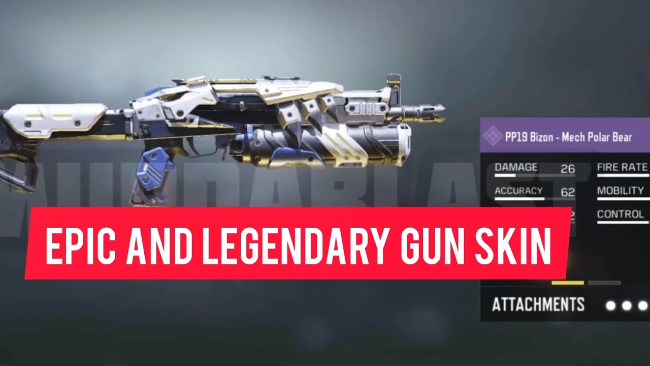 EPIC AND LEGENDARY GUN SKINS #shorts #youtubeshorts #callofduty # ...
